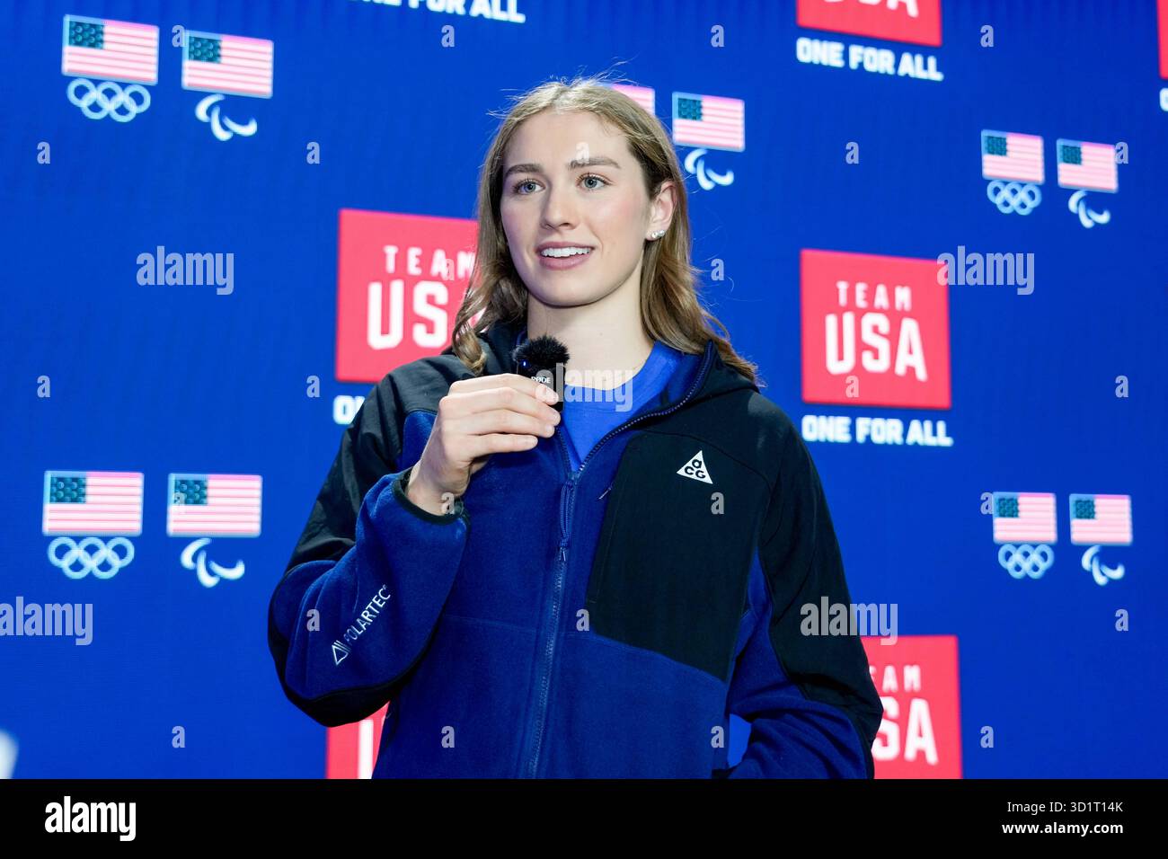 Ice Hockey player Caroline Harvey during Team USA Media Summit, Oct 18 ...