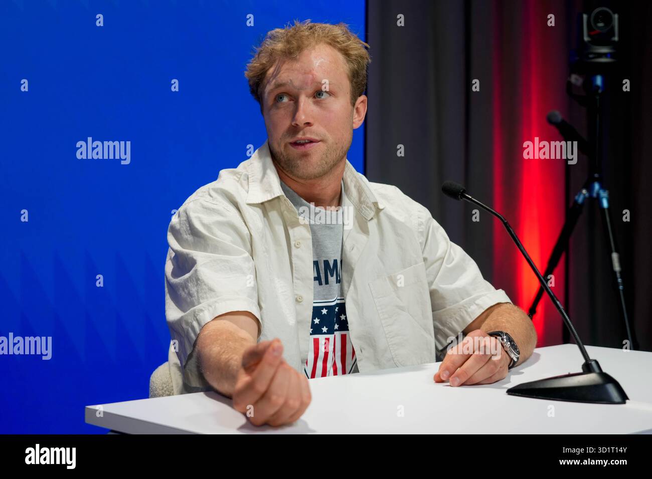 Freeskier Colby Stevenson during Team USA Media Summit, Oct 18, 2025 at ...