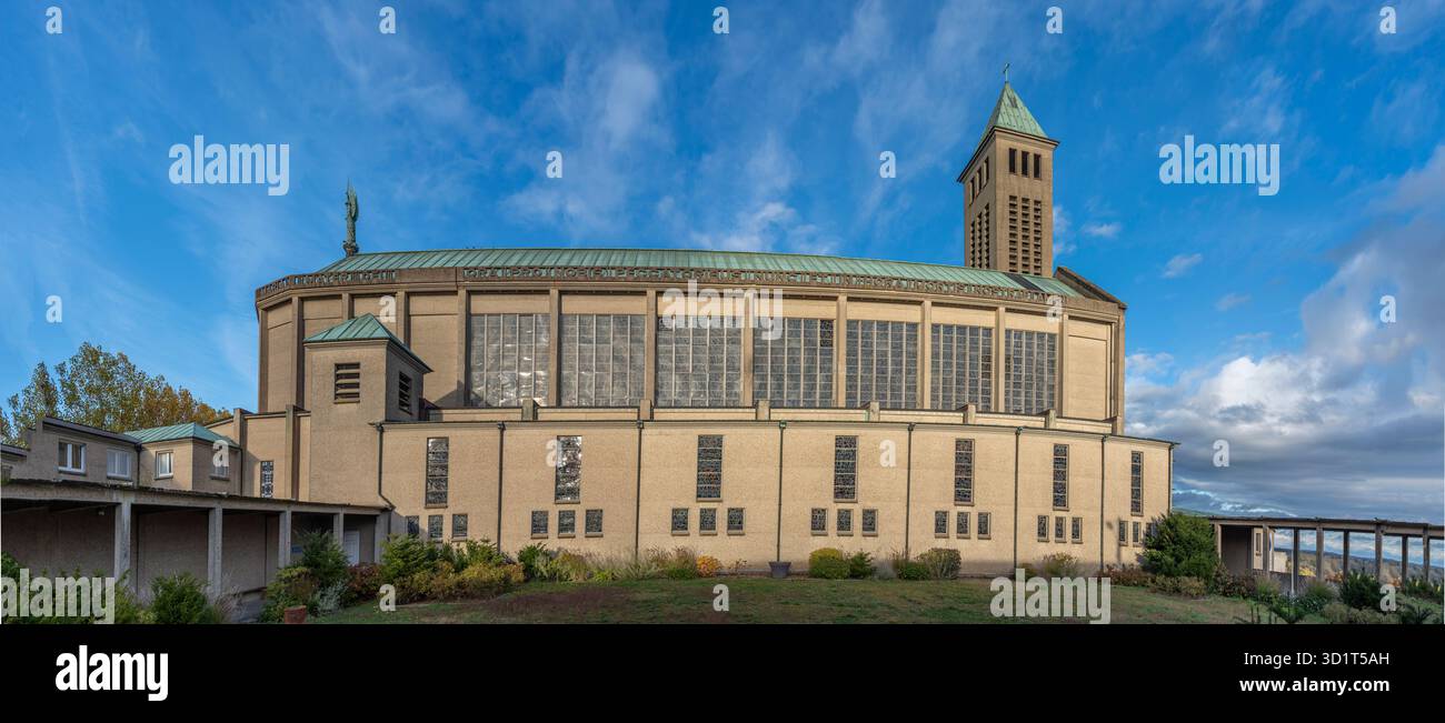 Paris, France - 10 27 2025: Panoramic view of the Basilica of Our Lady ...