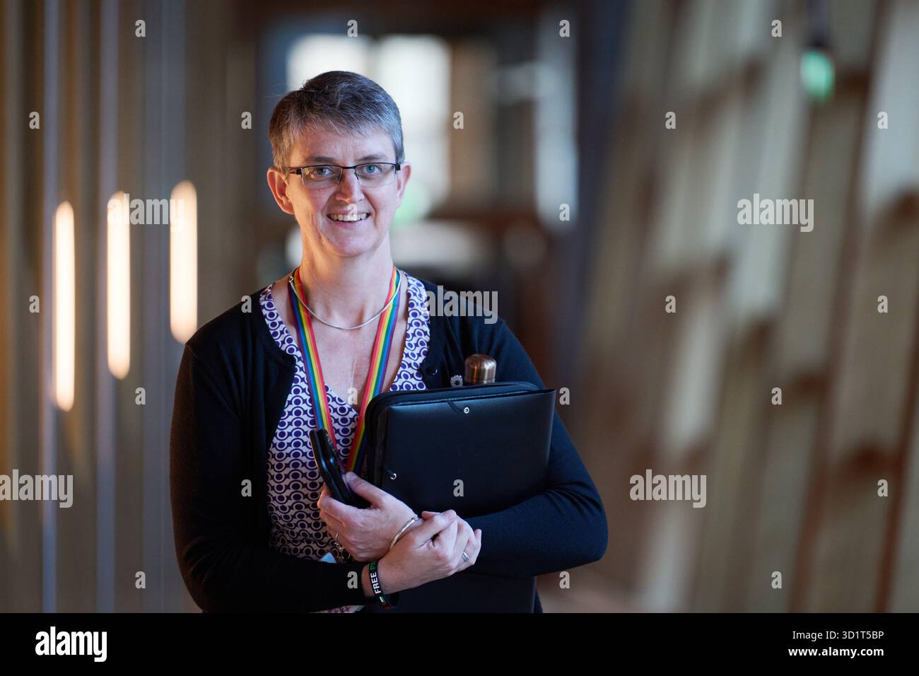 Edinburgh Scotland, UK 29 October 2025. Maggie Chapman MSP at the ...