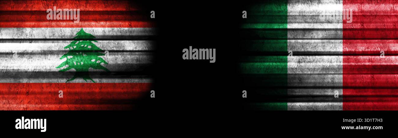 Lebanon grunge flag hi-res stock photography and images - Alamy