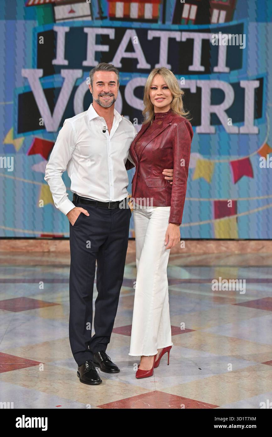 News - Rai Tv Broadcast I fatti vostri Flavio Montrucchio, Anna Falchi ...