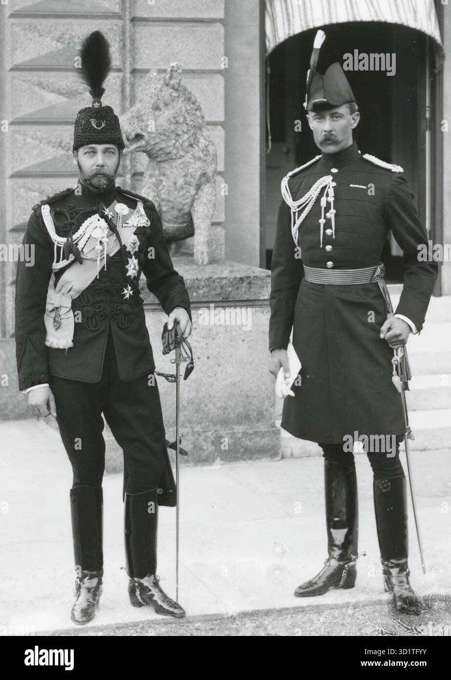 H.R.H. The Duke of York, the future King George V. Photographs from ...