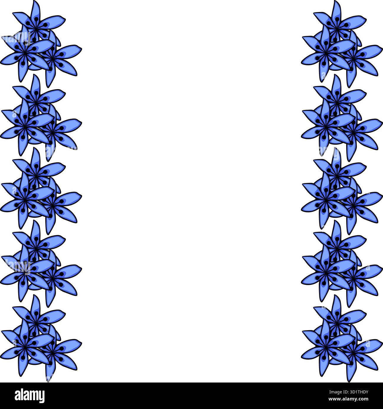 Delicate clusters of star shaped white flowers Cut Out Stock Images ...