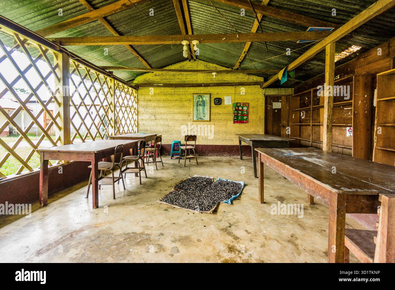 Study room of the Dominican congregation convent of la Anunciata Stock ...