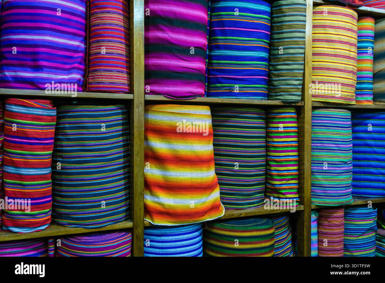 Colored fabrics hi-res stock photography and images - Alamy