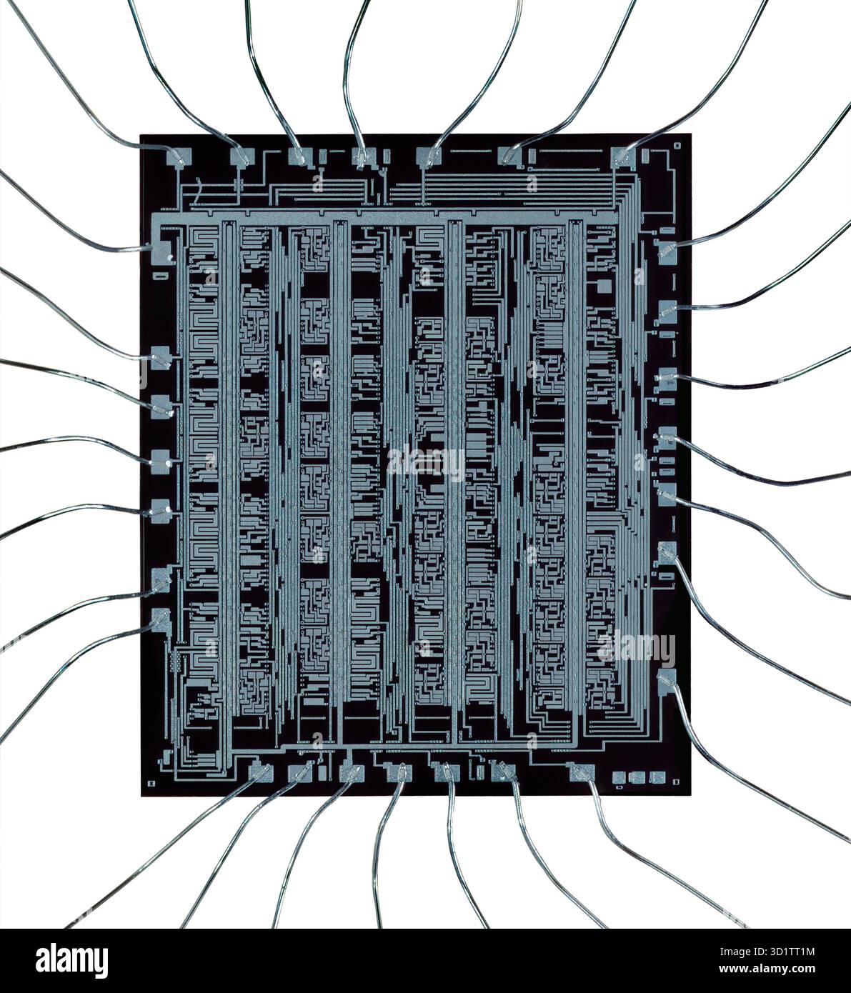 Microchip circuit Cut Out Stock Images & Pictures - Alamy
