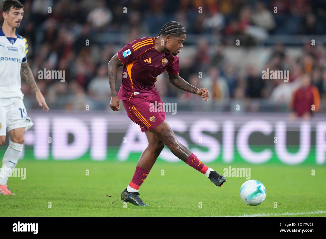 Roma’s Leon Bailey during the Serie A EniLive soccer match between Roma ...
