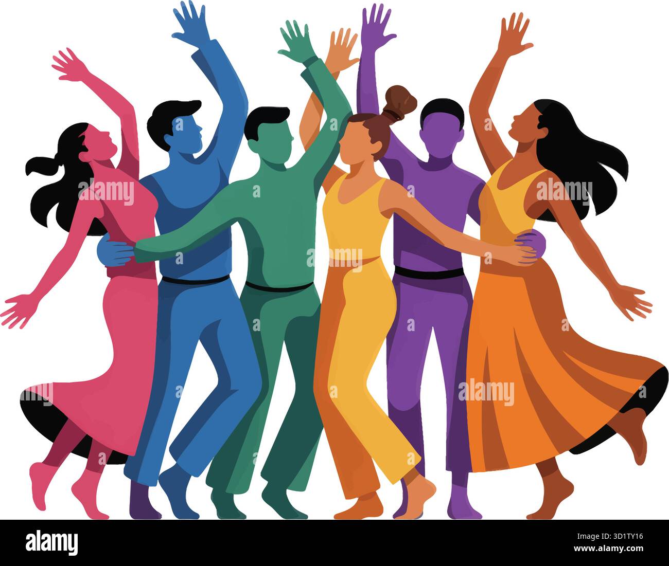 Inclusive celebration Stock Vector Images - Alamy