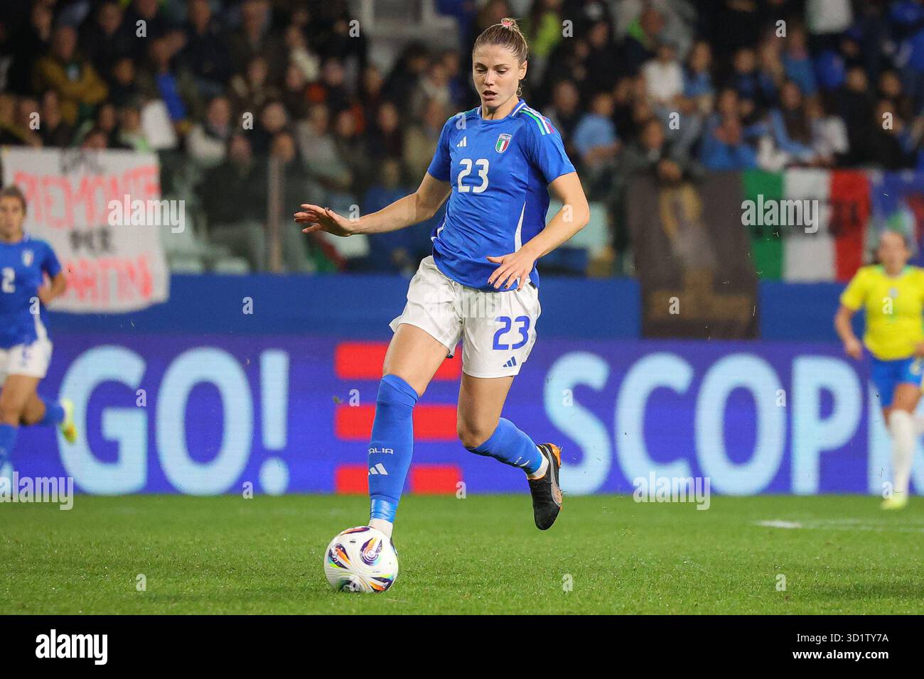 Cecilia Salvai during Italy Women vs Brazil Women, Friendly football ...
