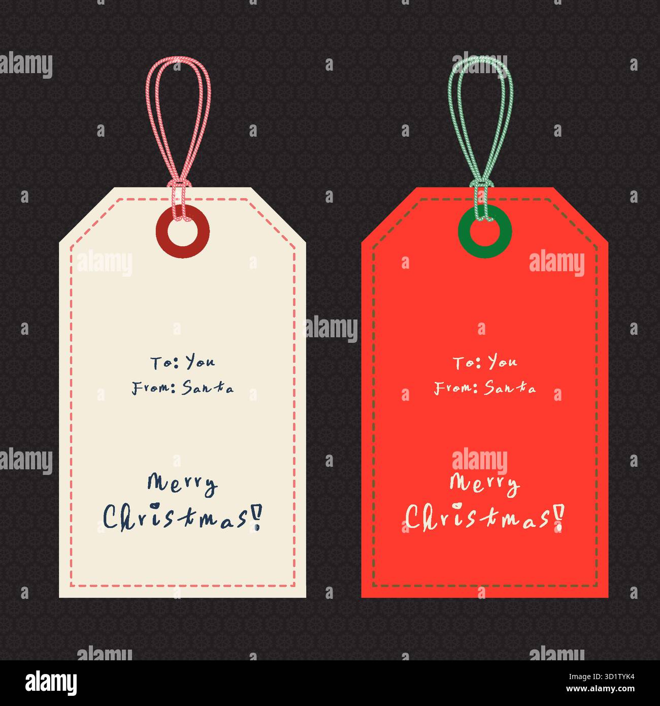 Christmas gift wrapping paper Stock Vector Images - Alamy