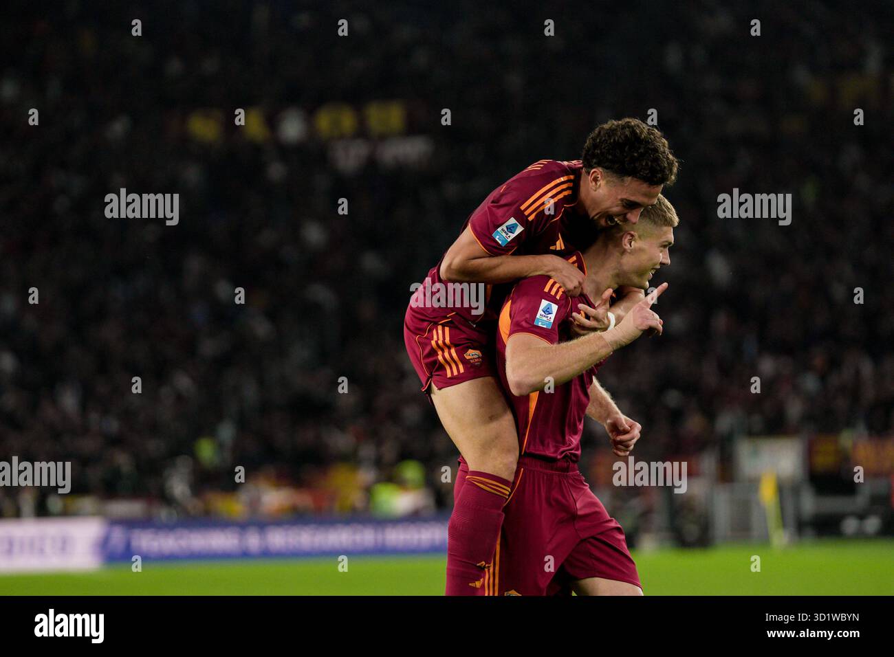 Artem Dovbyk of AS Roma during AS Roma vs Parma Calcio, Italian soccer ...