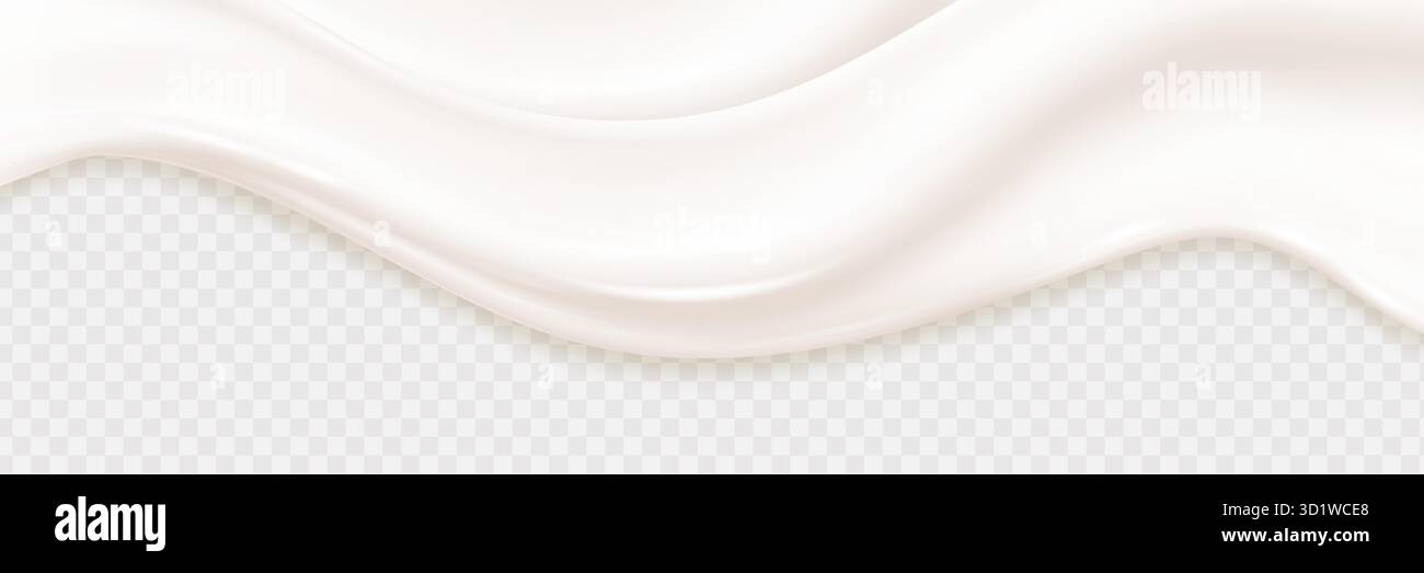 Glossy sugary flow drip, melting creamy surface.Liquid vector dripping ...