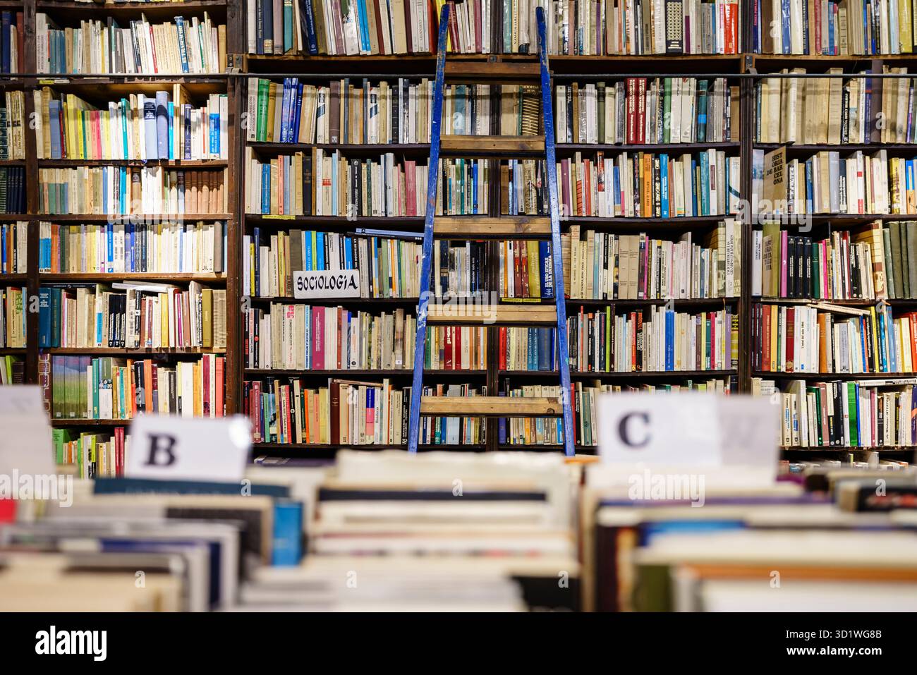 The largest bookstore in europe hi-res stock photography and images - Alamy