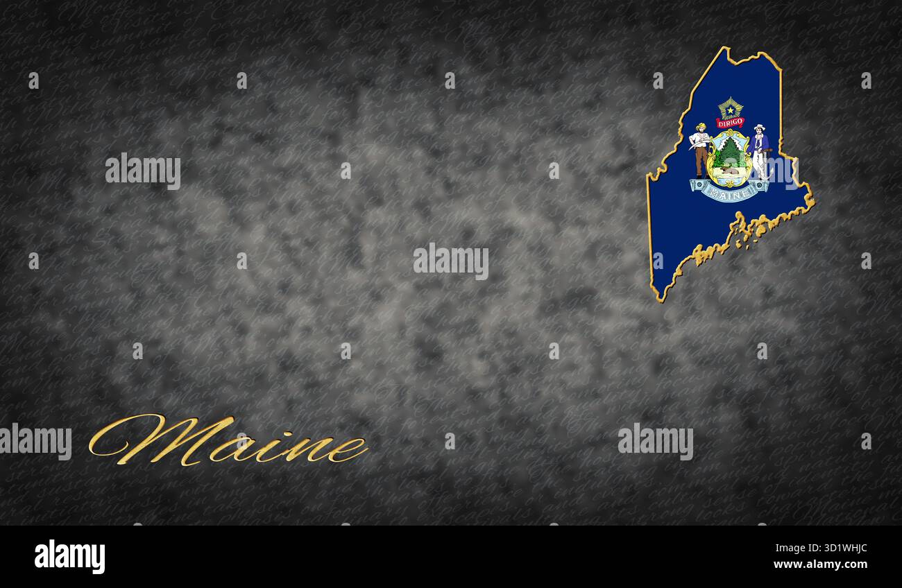 Maine symbole hi-res stock photography and images - Alamy
