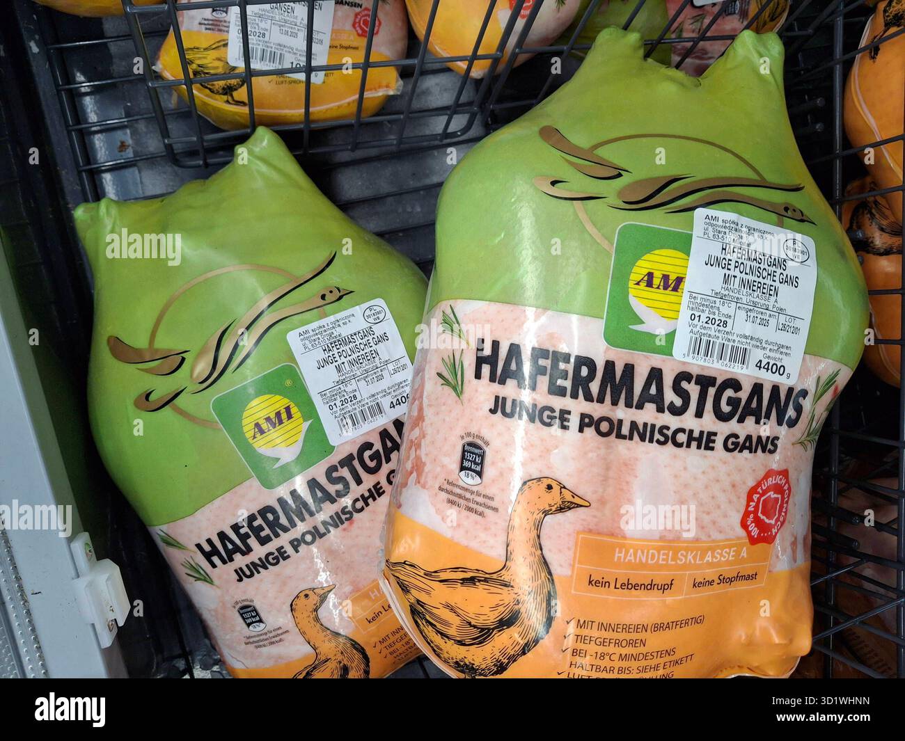 Stockbilder 10/2025 Tiefgefrorene Mastgans Hamburg Hamburg Deutschland ...
