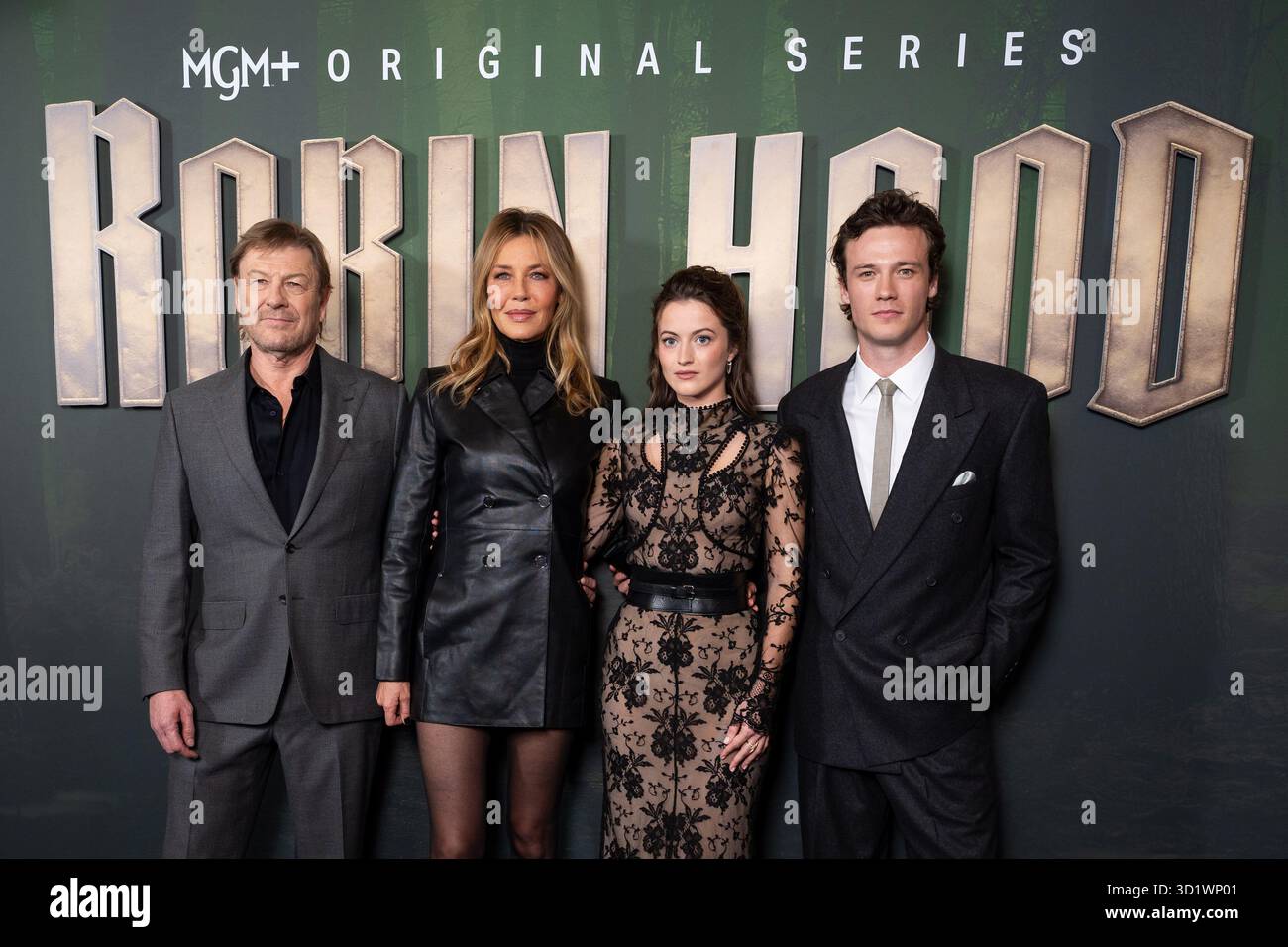 Sean Bean, from left, Connie Nielsen, Lauren McQueen and Jack Patten ...