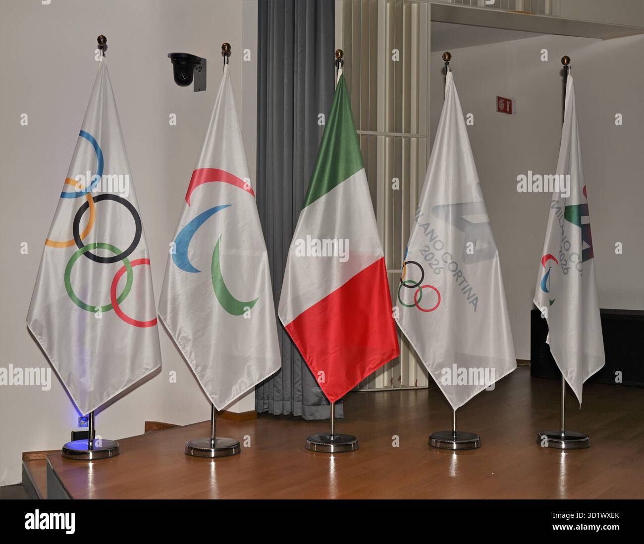 Milan, Italy Olympics Milan Cortina 2026 event 100 days to the ...