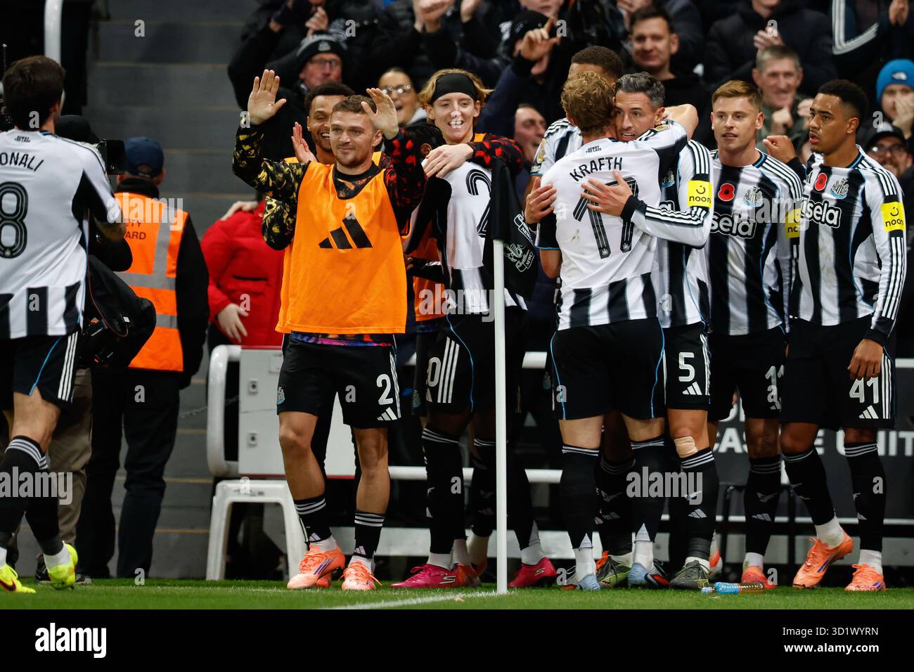 29th October 2025; St James Park, Newcastle, England; EFL Carabao Cup ...