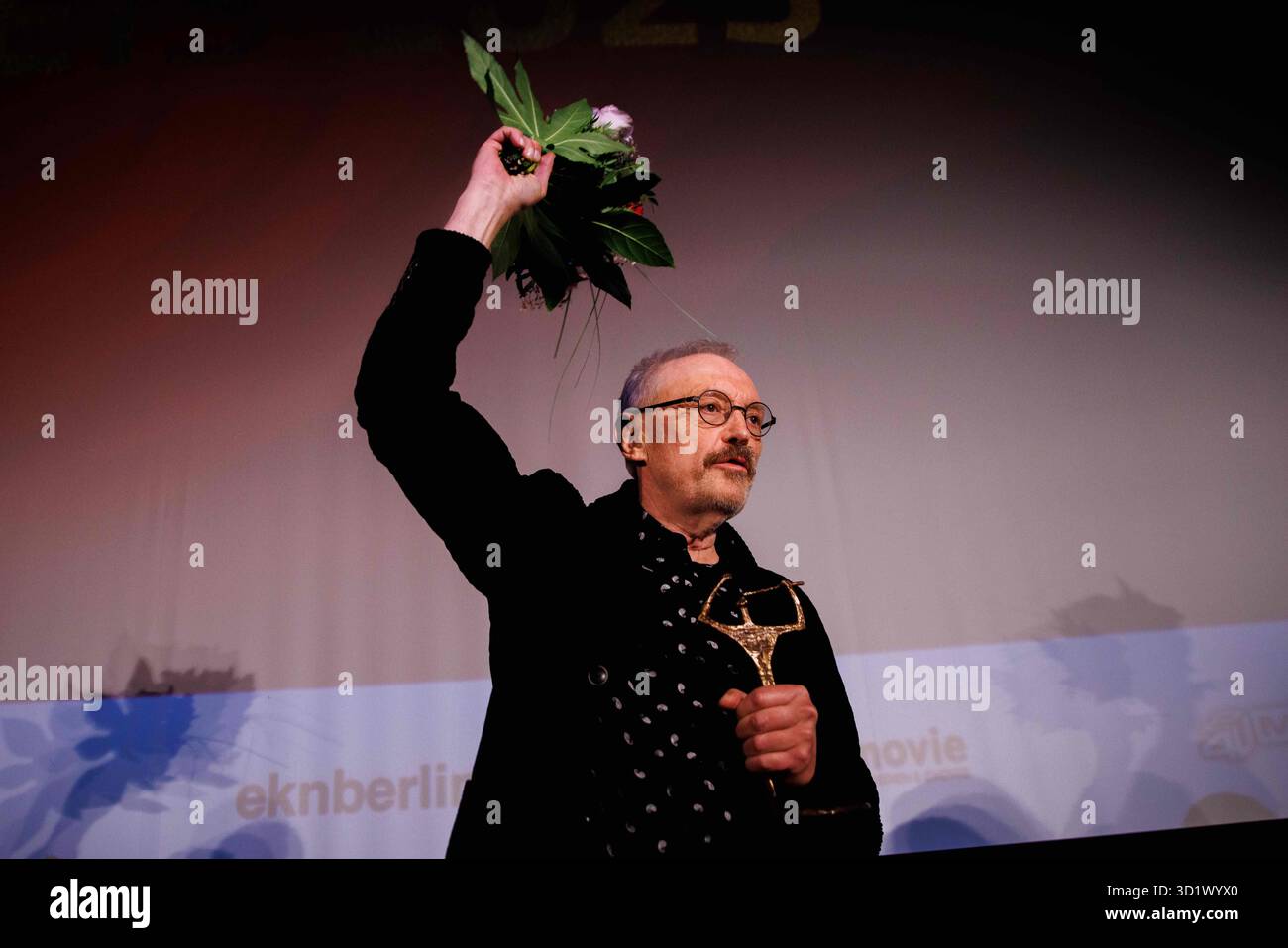 29 October 2025, Berlin: Austrian actor Josef Hader receives the Ernst ...