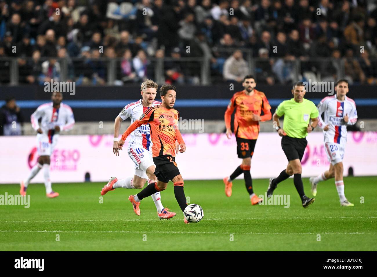 10 Pavel SULC (ol) - 21 Maxime LOPEZ (pfc) during the Ligue 1 McDonald ...