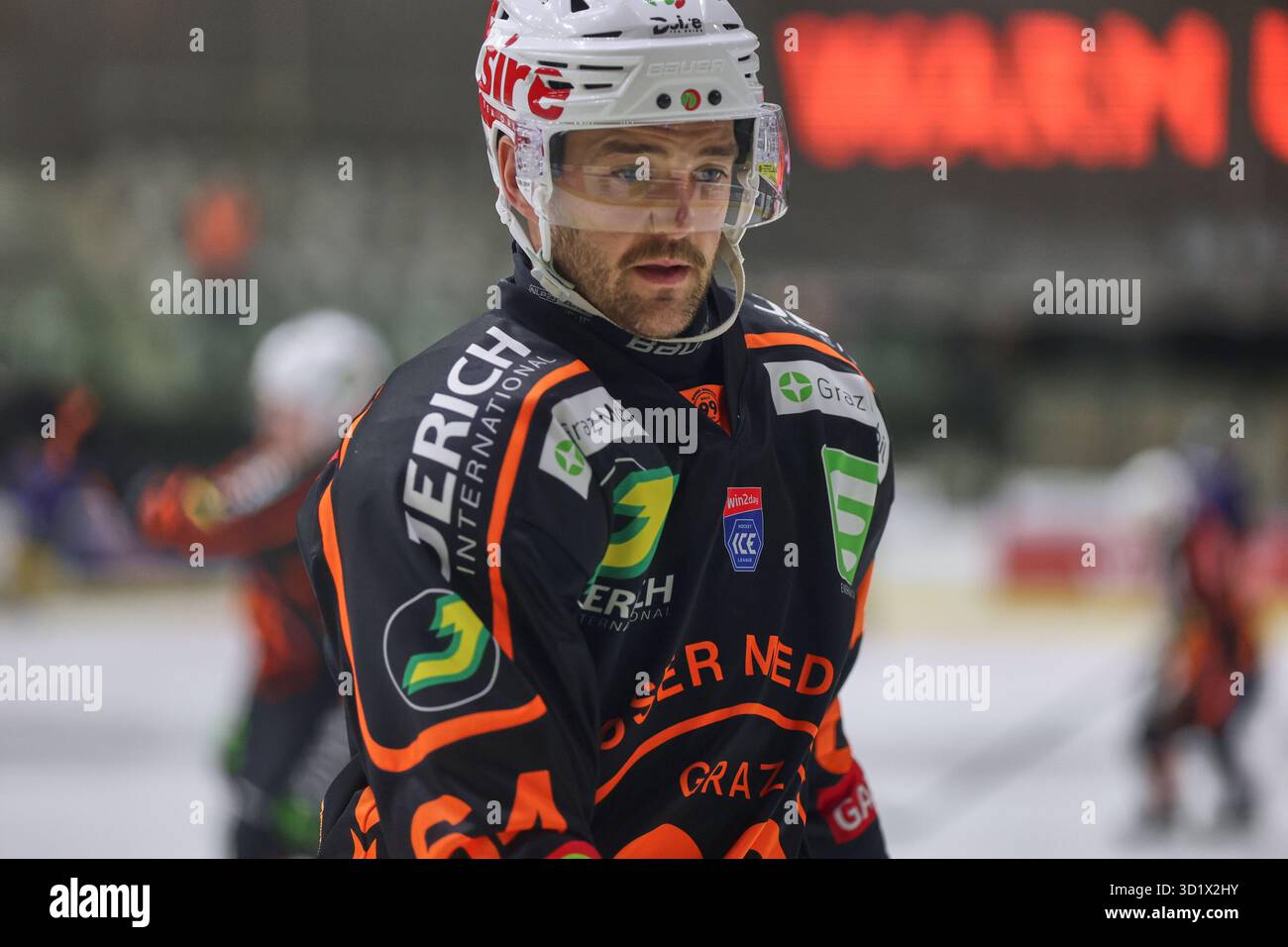 ICE Hockey League game between Moser Medical Graz 99ers and HC ...