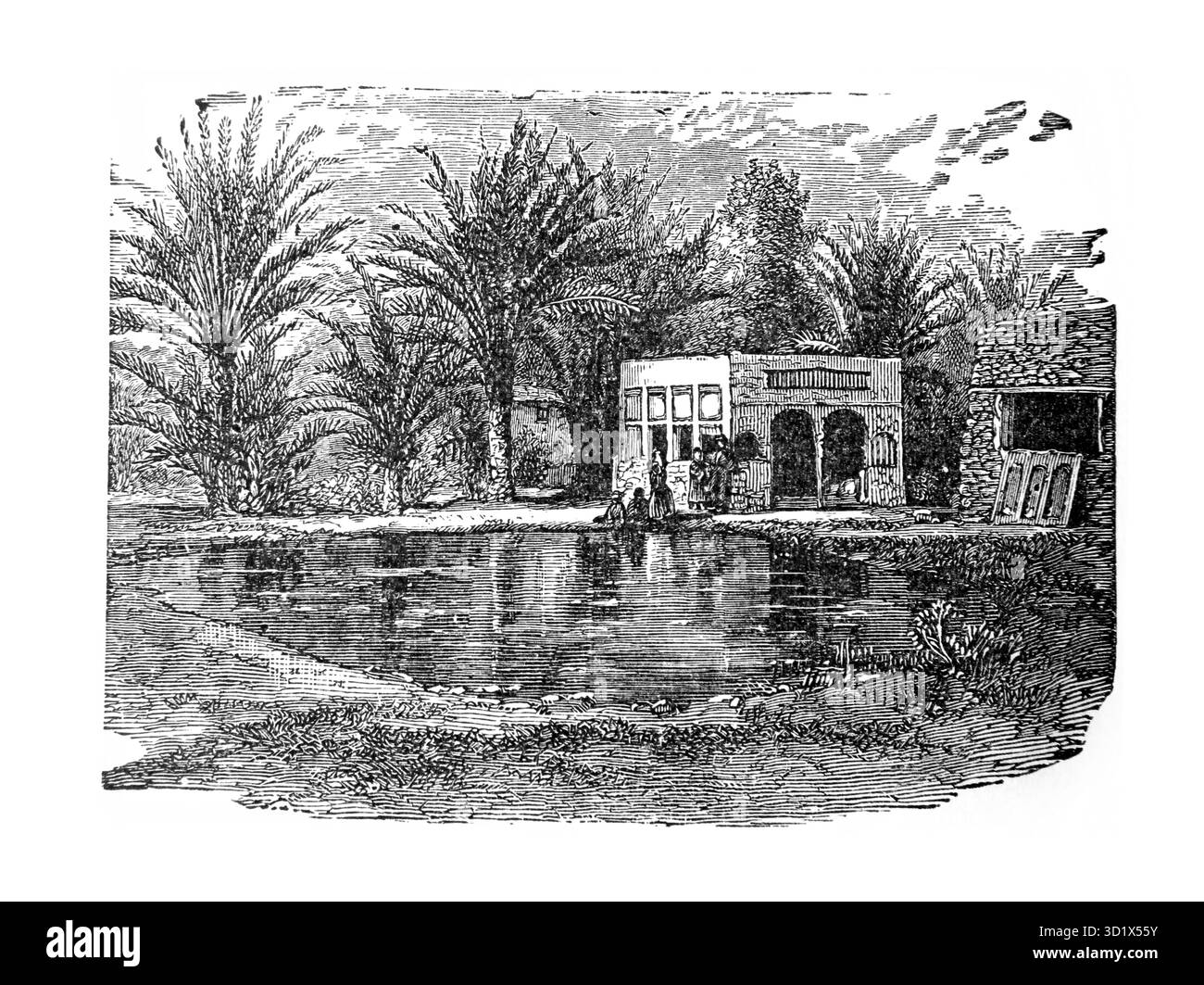 Prophets fountain Black and White Stock Photos & Images - Alamy