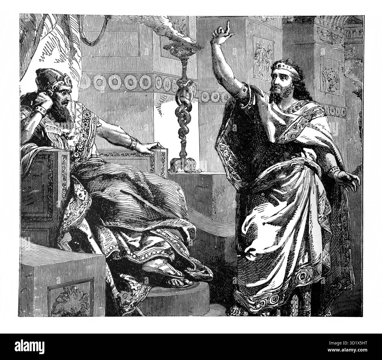 Nebuchadnezzar dream Cut Out Stock Images & Pictures - Alamy