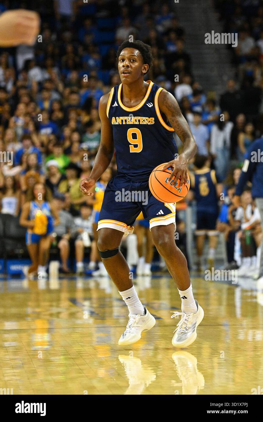 LOS ANGELES, CA - OCTOBER 28: UC Irvine Anteaters guard Jovan Jester Jr ...