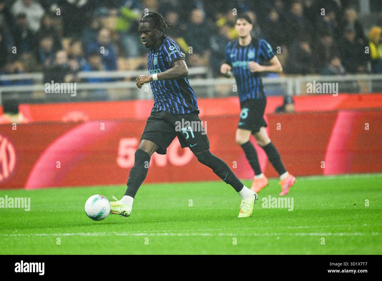 Yann Bisseck of FC Inter in action during the Italian Serie A football ...