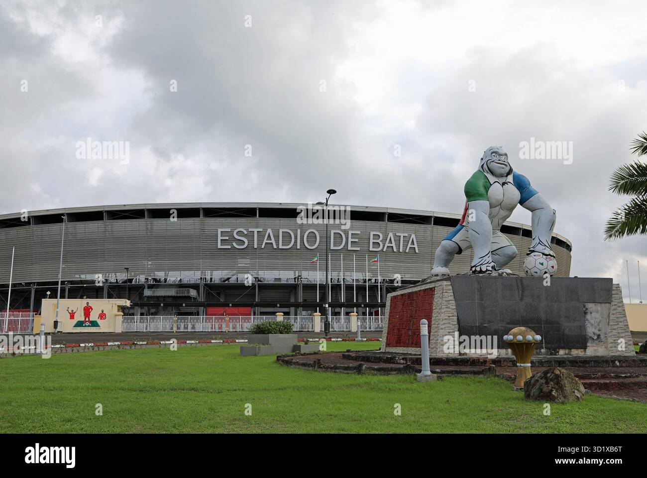 Bata Stadium built in 2007 by the Chinese Stock Photo - Alamy