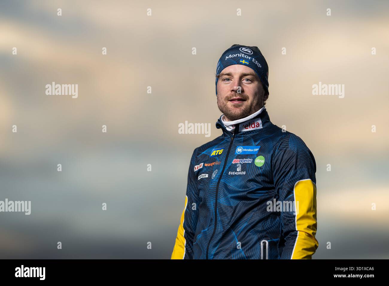 251029 Jesper Nelin poses for a portrait during a training session with ...