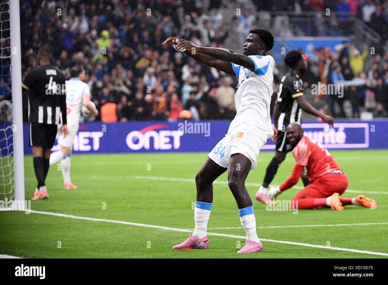 34 Robinio VAZ (om) during the Ligue 1 McDonald's match between ...
