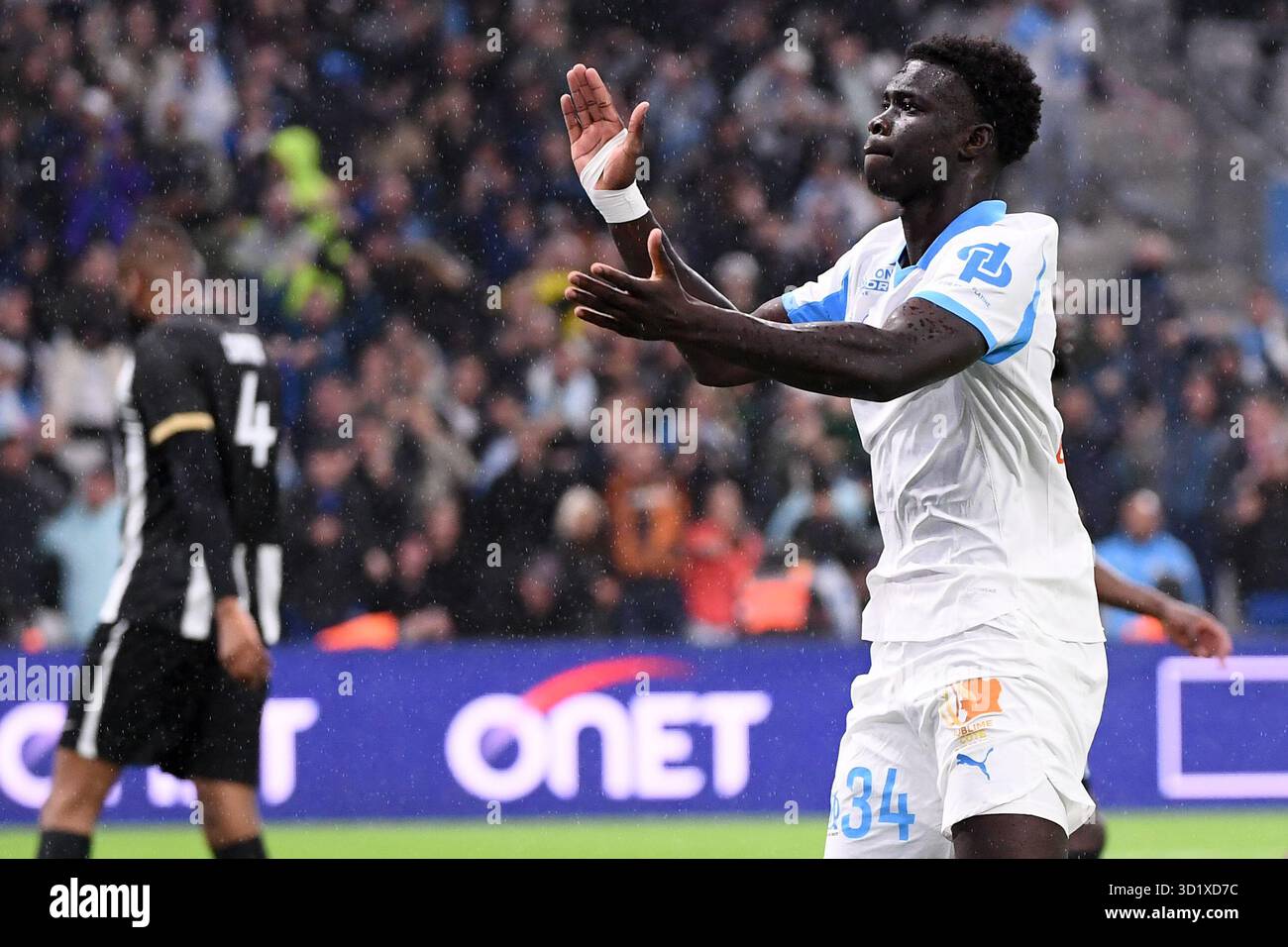 34 Robinio VAZ (om) during the Ligue 1 McDonald's match between ...