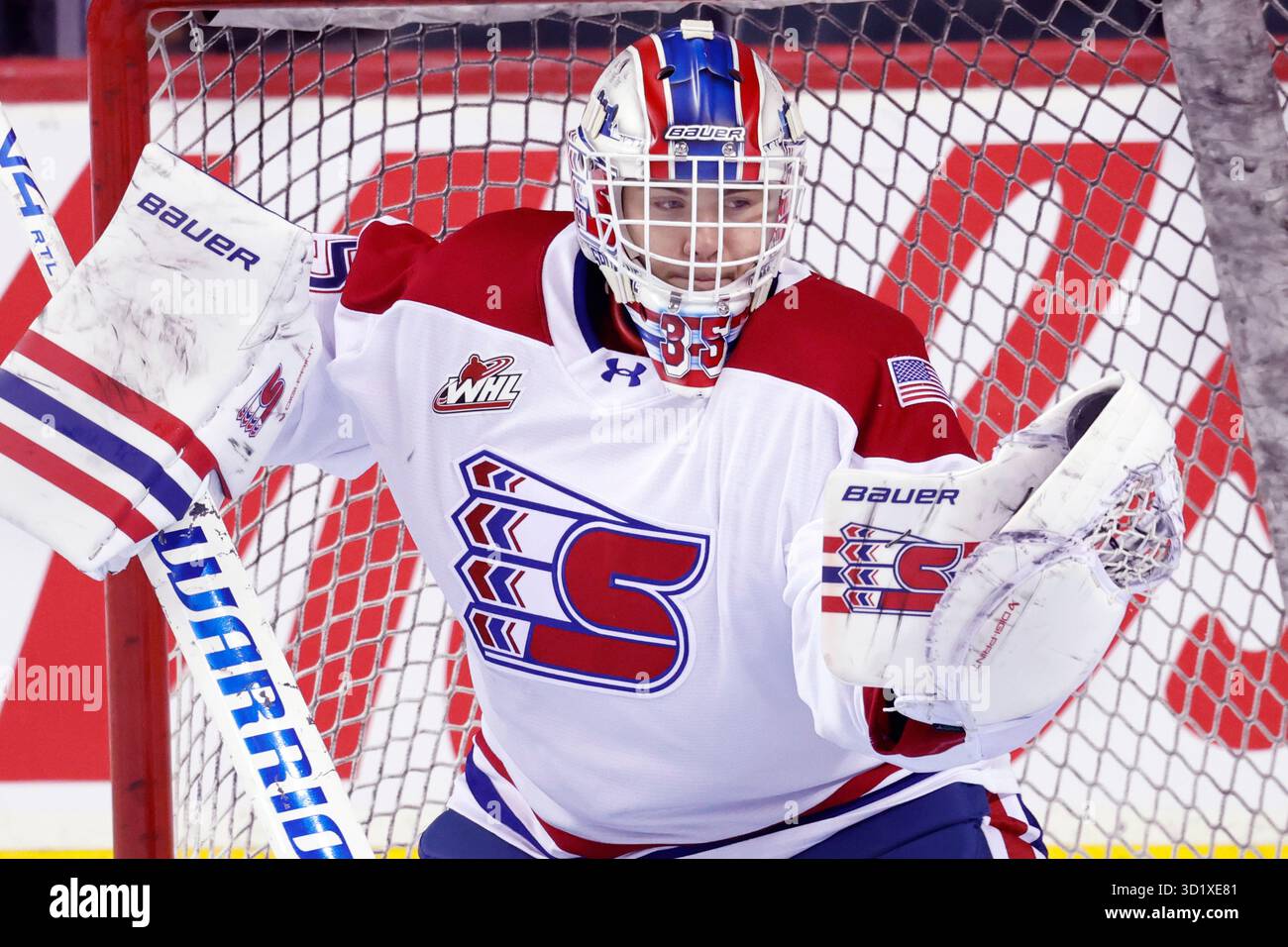 Profile photo on Spokane Chiefs goalie Linus Vieillard, from Germany ...