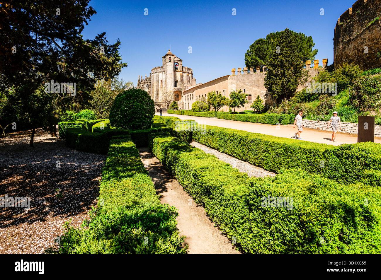 Courtyard arches temple convent hi-res stock photography and images - Alamy