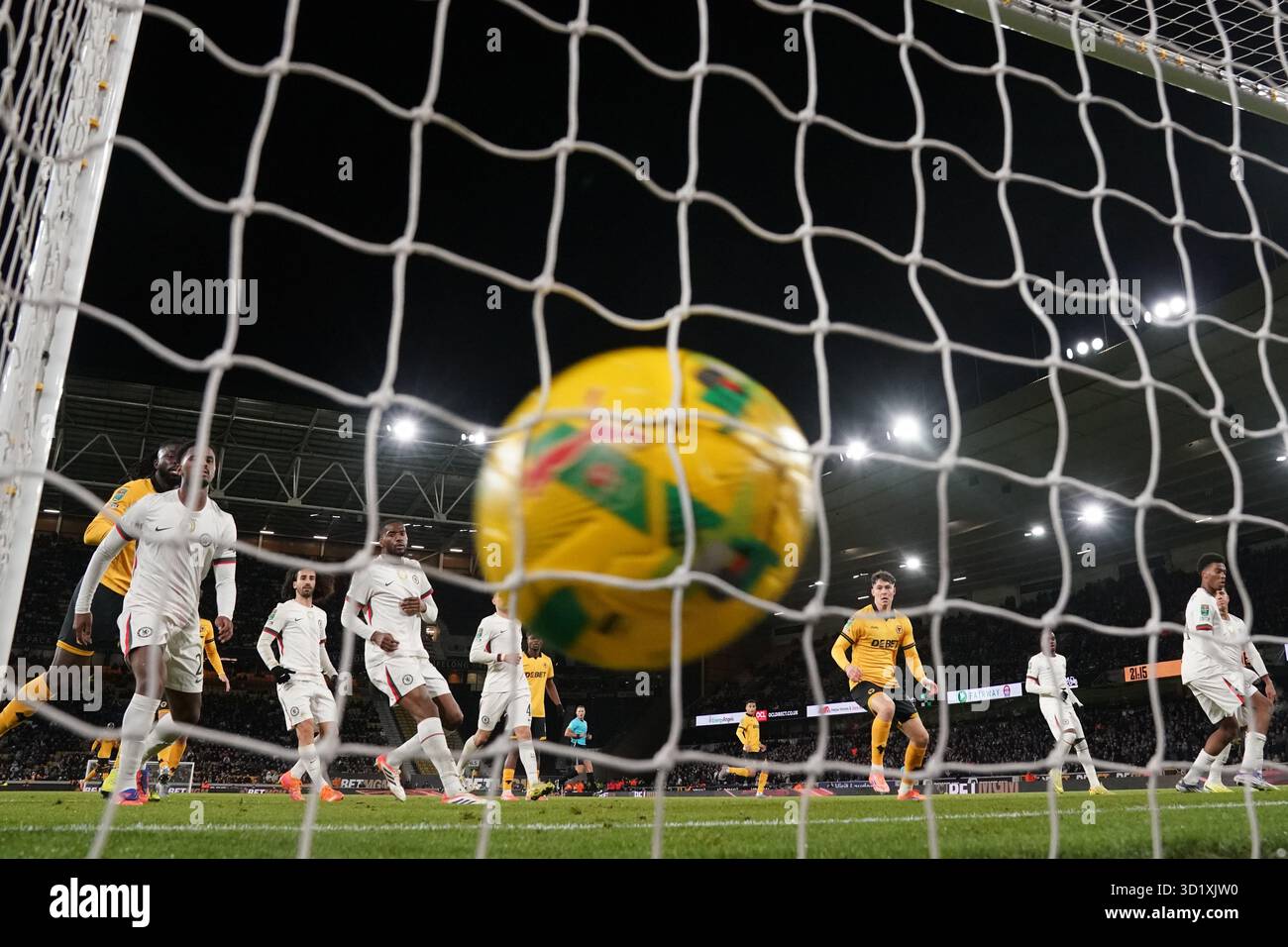 Wolverhampton Wanderers' David Moller Wolfe (not pictured) scores their ...