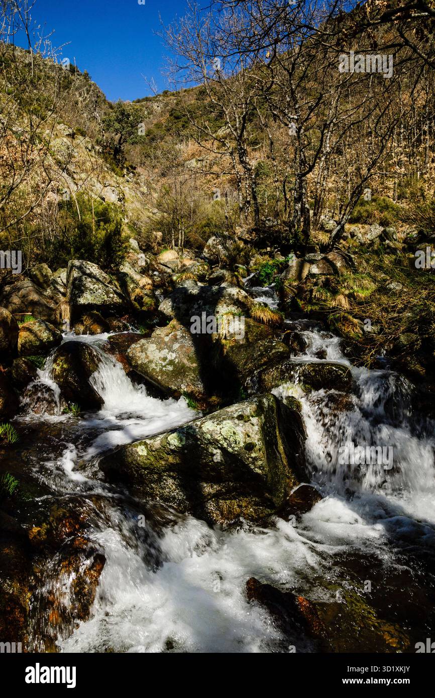 Horco del Rio, source of the Jerte River, Garganta de los Infiernos ...
