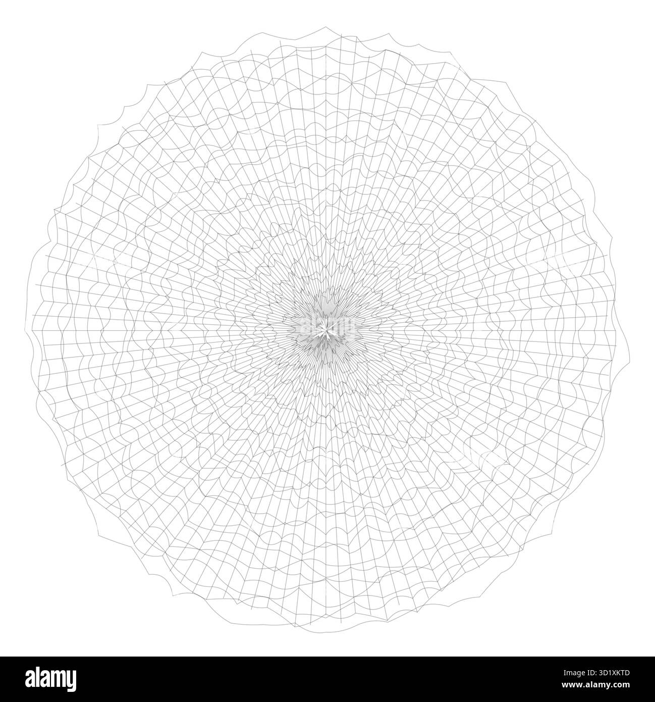 Abstract geometric mesh pattern with connected radar lines, ideal for ...