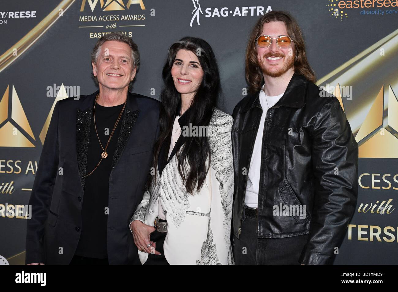 October 8, 2025, Hollywood, California, USA: Def Leppard drummer RICK ...