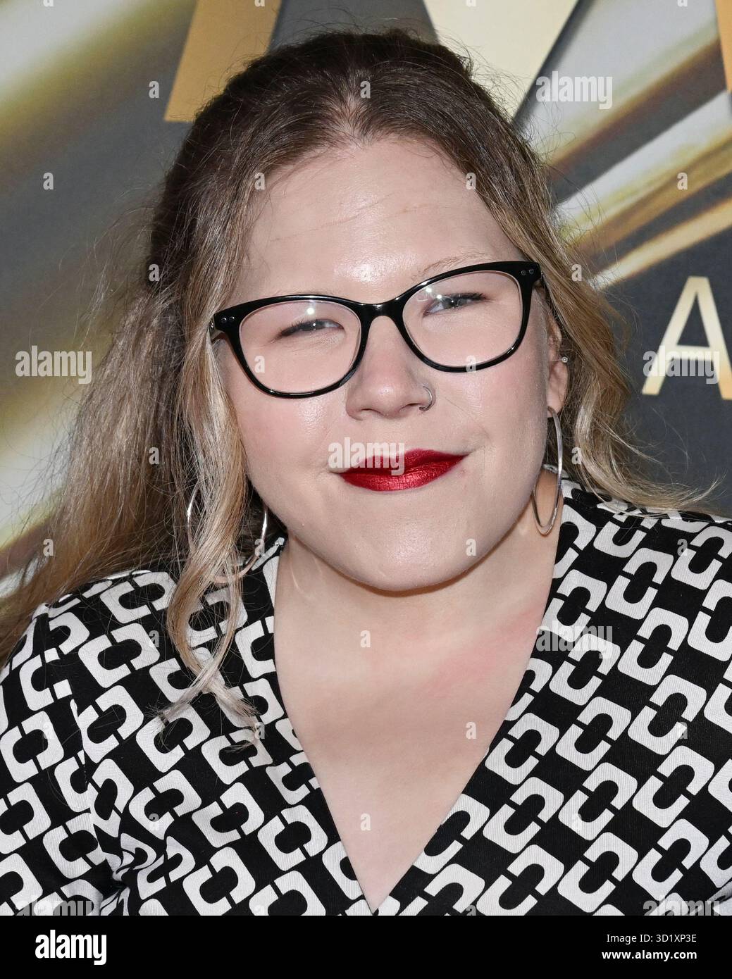 October 8, 2025, Hollywood, California, USA: CASSIDY HUFF attends the ...