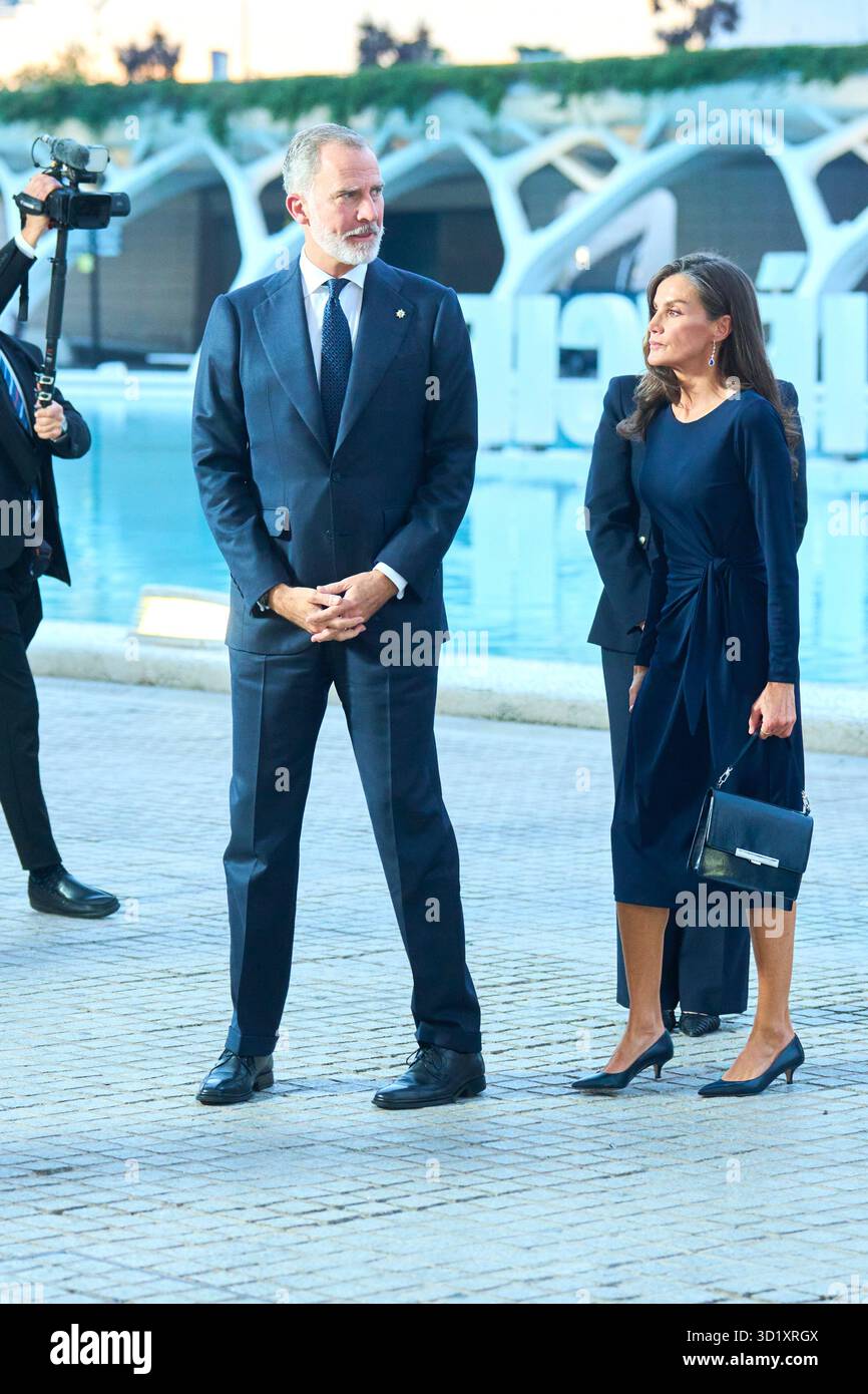 Valencia. Spain. 20251029, King Felipe VI of Spain, Queen Letizia of ...