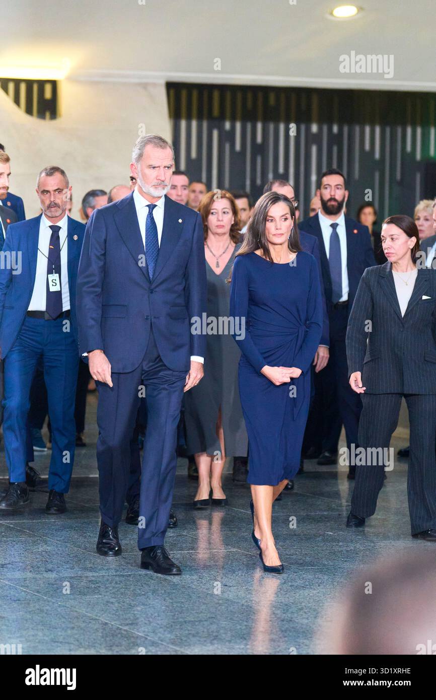 Valencia. Spain. 20251029, King Felipe VI of Spain, Queen Letizia of ...