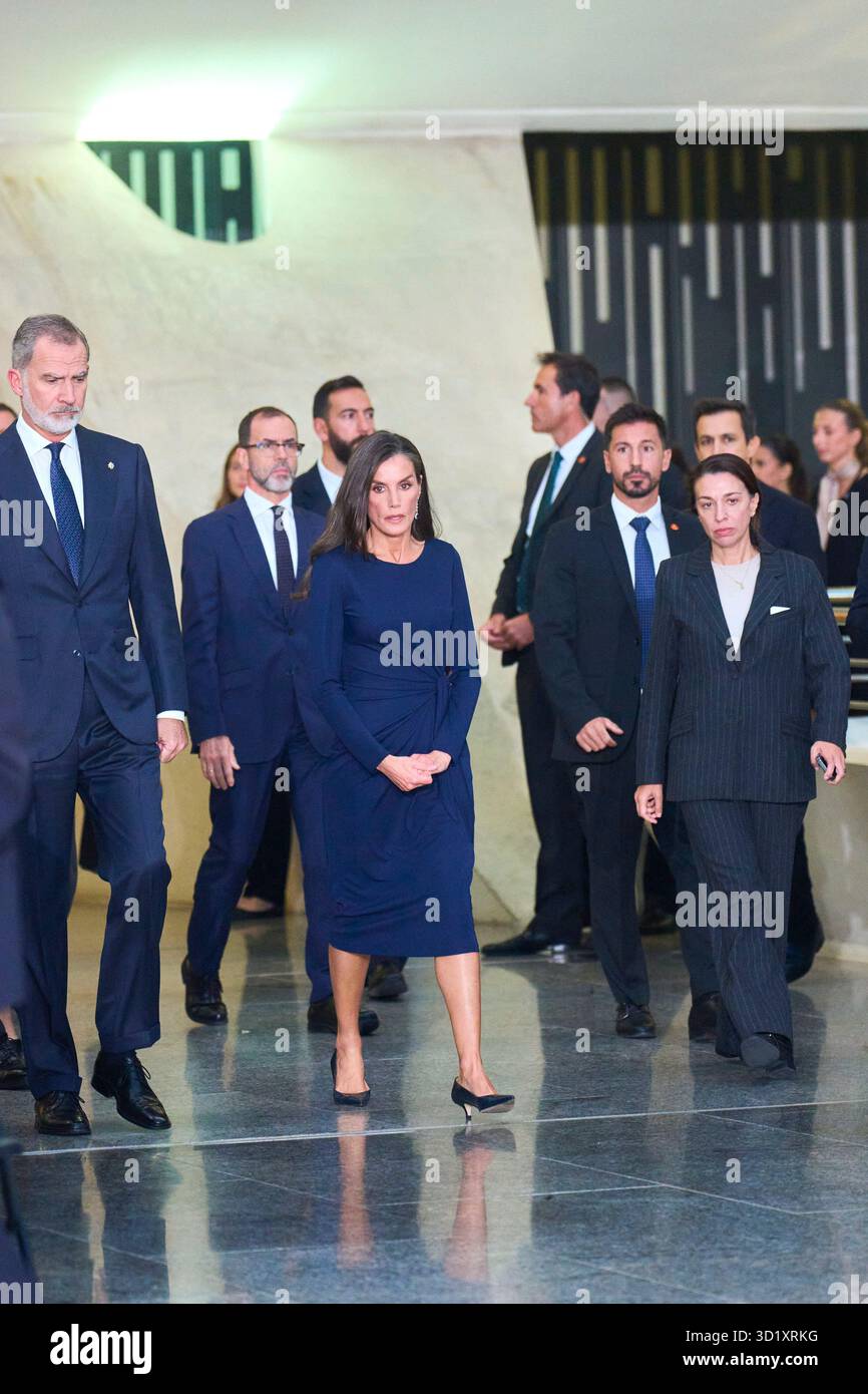 Valencia. Spain. 20251029, King Felipe VI of Spain, Queen Letizia of ...