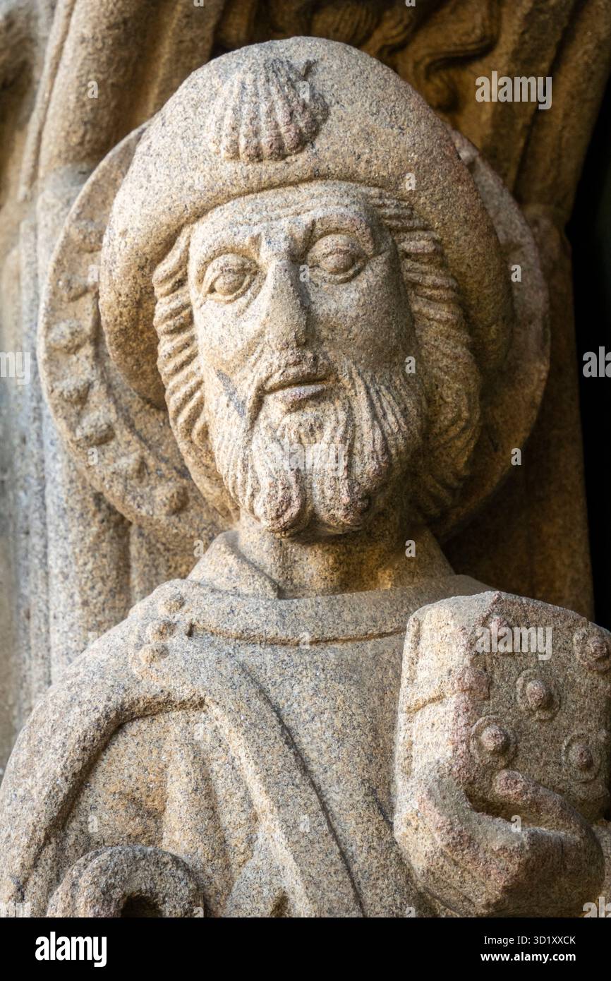 Cultural heritage in santiago de compostela hi-res stock photography ...