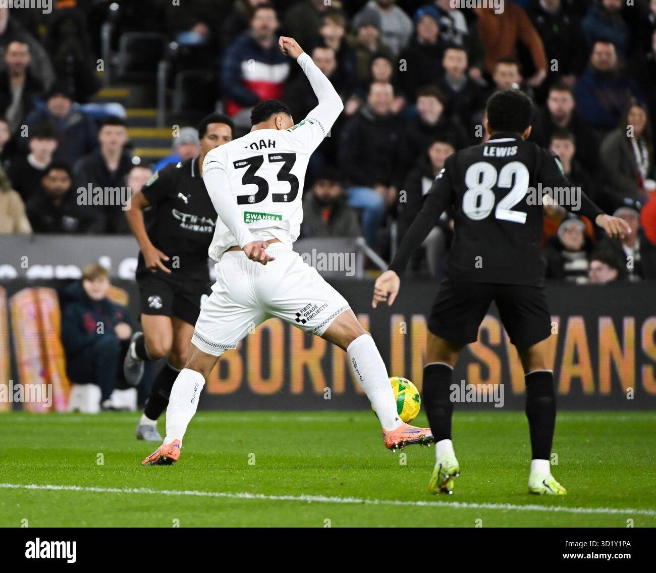 29th October 2025; Swansea.com Stadium, Swansea, Wales; EFL Carabao Cup ...
