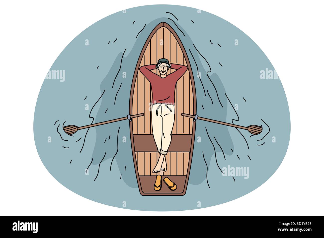 Peaceful vessel Cut Out Stock Images & Pictures - Alamy