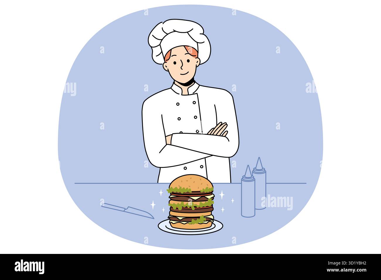 Bar grill restaurant in Cut Out Stock Images & Pictures - Alamy