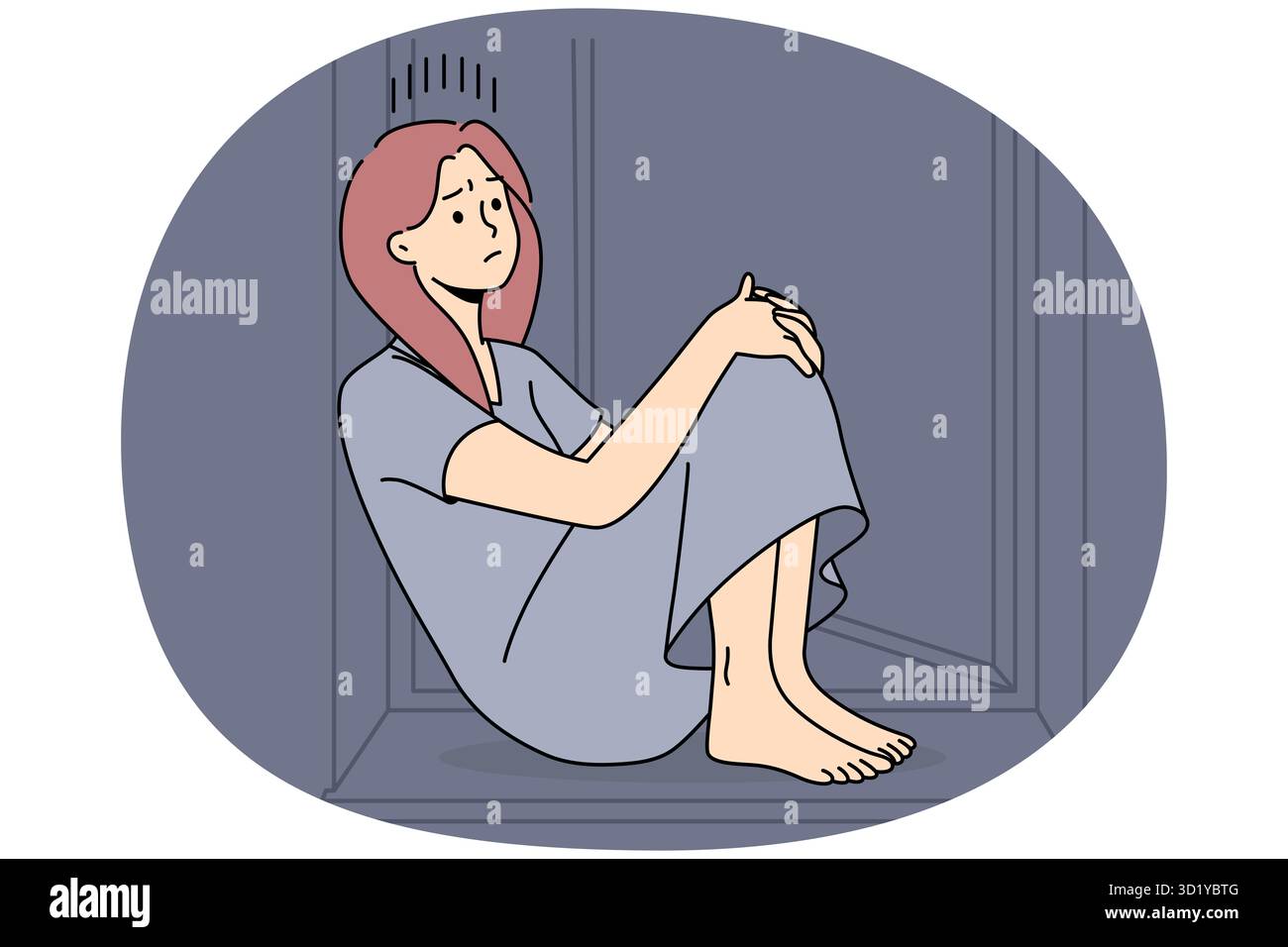 Psychological solitude Cut Out Stock Images & Pictures - Alamy