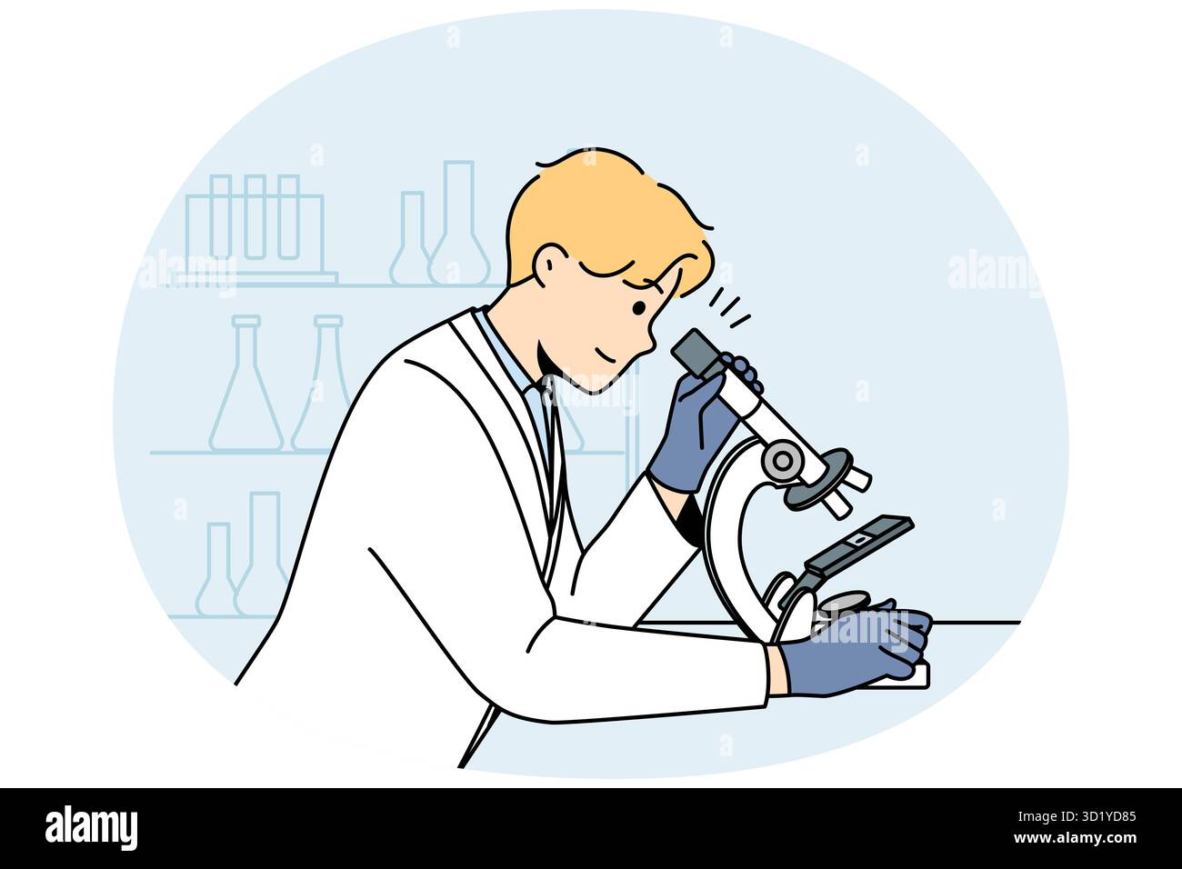 Genetic study people Cut Out Stock Images & Pictures - Alamy